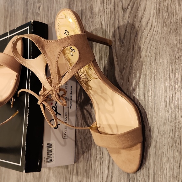Qupid | Shoes | New Qupid Taupe Suede Pump | Poshmark